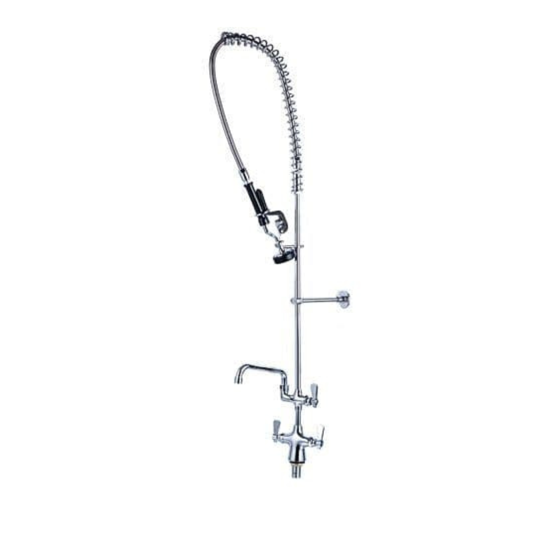 Catering Single Inlet Pre-Rinse Spray Arm With Pot Filler Tap — Grease ...